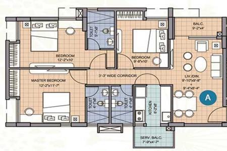 Merlin Rise Sports Republic Phase 1 A in Rajarhat, Kolkata: Price ...
