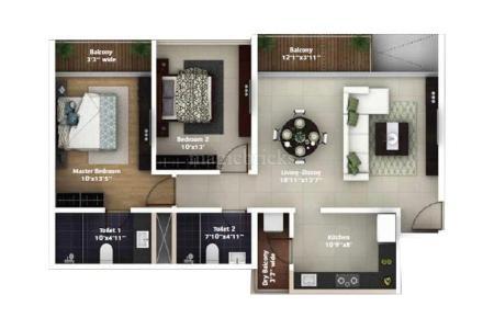 Amanora Future Towers Phase 1 in Hadapsar, Pune: Price, Brochure, Floor ...
