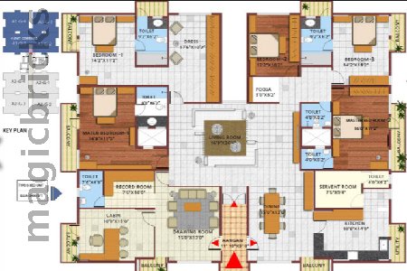 Manjushree Residency in NRI Layout, Bangalore: Price, Brochure, Floor ...