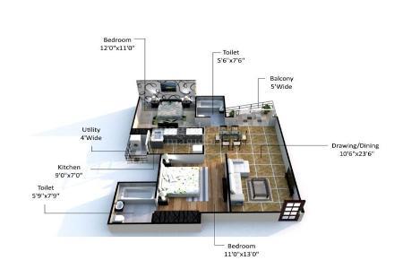 Lotus 300 in Sector 107, Noida: Price, Brochure, Floor Plan, Reviews