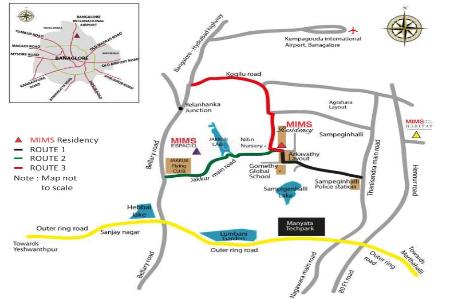 MIMS Habitat in Hennur Main Road, Bangalore: Price, Brochure, Floor ...