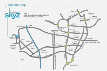 Nilamber Corporate Park in Vasna Bhayli Main Road, Vadodara: Price ...