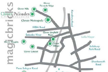 Clover Hills Plaza in NIBM Road, Pune: Price, Brochure, Floor Plan, Reviews