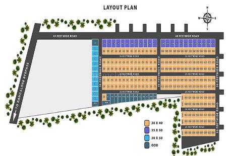 Shree Saraswathi Nagar in Begepalli, Hosur: Price, Brochure, Floor Plan ...