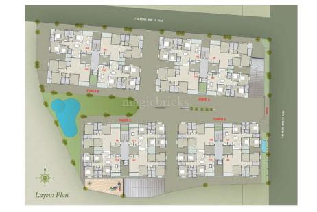 Abhishek Antilia in New Sama Road Chanakyapuri Society, Vadodara: Price ...