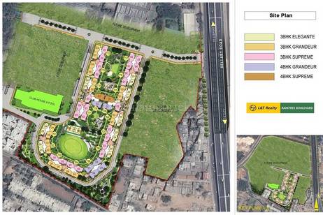 L&T Raintree Boulevard in Hebbal, Bangalore: Price, Brochure, Floor ...