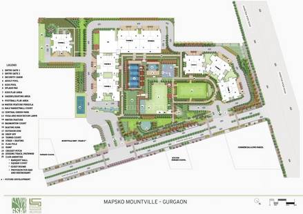 Mapsko Mount Ville in Sector 79 , Gurgaon: Price, Brochure, Floor Plan ...