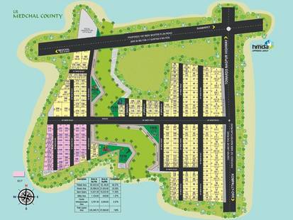 LR Medchal County in Medchal, Hyderabad: Price, Brochure, Floor Plan ...