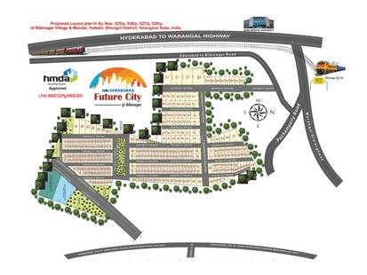 Future City in Bibinagar, Hyderabad: Price, Brochure, Floor Plan, Reviews
