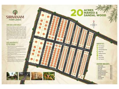 Sirivanam Farm Lands in Shamirpet, Hyderabad: Price, Brochure, Floor ...