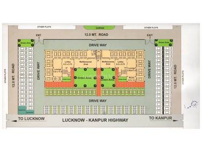 Krishna Tower in Kanpur Road, Lucknow: Price, Brochure, Floor Plan, Reviews