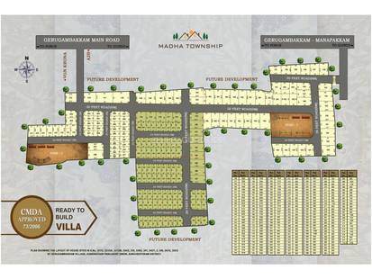 Madha Township in Gerugambakkam, Chennai: Price, Brochure, Floor Plan ...