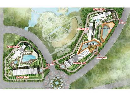 Amanora Gateway Towers in Amanora Park Town, Pune: Price, Brochure ...