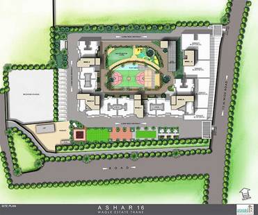Ashar 16 in Thane West, Thane: Price, Brochure, Floor Plan, Reviews