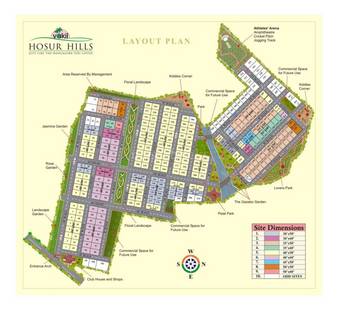 Vakil Hosur Hills in Hosur Road, Bangalore: Price, Brochure, Floor Plan ...