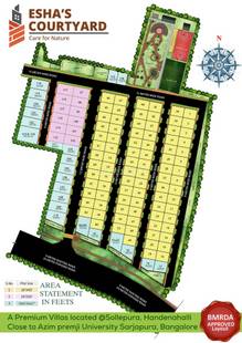 Eshas Courtyard in Sarjapur Road, Bangalore: Price, Brochure, Floor ...