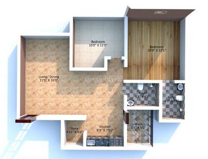 Rent 1 BHK Flat/Apartment in Nandanvan Heights Narolgam, Ahmedabad ...