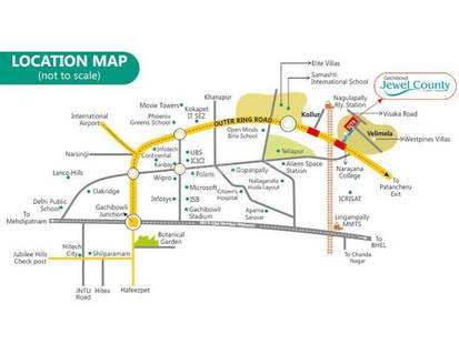 Gachibowli Jewel County in Kollur, Hyderabad by Green City Estates ...