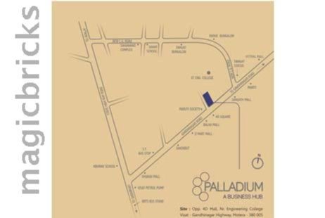 Palladium A Business Hub in Motera, Ahmedabad by Shyam Developer ...