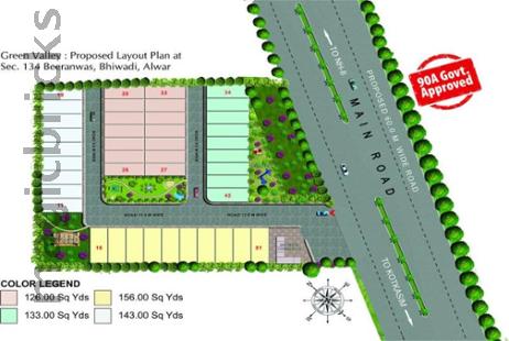 Green Valley in Alwar Bypass Road, Bhiwadi: Price, Brochure, Floor Plan ...
