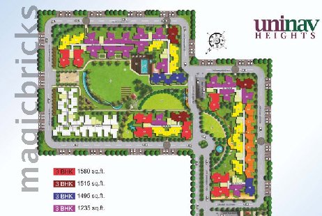 Uninav Heights in Raj Nagar Extension, Ghaziabad: Price, Brochure ...