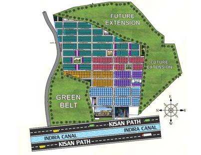 Kanbirs City in Kishan Path, Lucknow: Price, Brochure, Floor Plan, Reviews