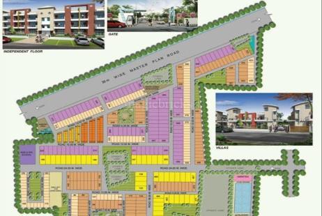 Parshavanth City in Delhi Road, Saharanpur: Price, Brochure, Floor Plan ...