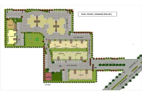 Ubber Palm Heights in Dera Bassi, Chandigarh: Price, Brochure, Floor ...