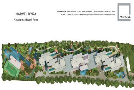Marvel Kyra in Magarpatta City, Pune: Price, Brochure, Floor Plan, Reviews