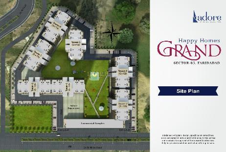 Adore happy homes grand in Sector 85, Faridabad: Price, Brochure, Floor ...
