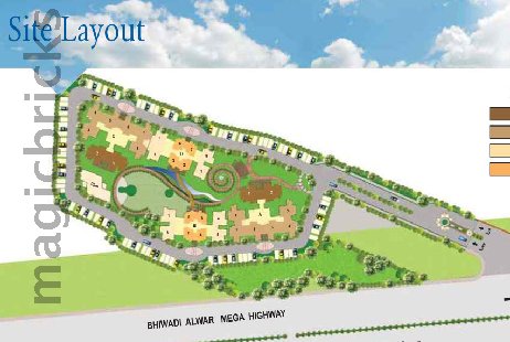 Genesis Sky Eon in Alwar Bypass Road, Bhiwadi: Price, Brochure, Floor ...