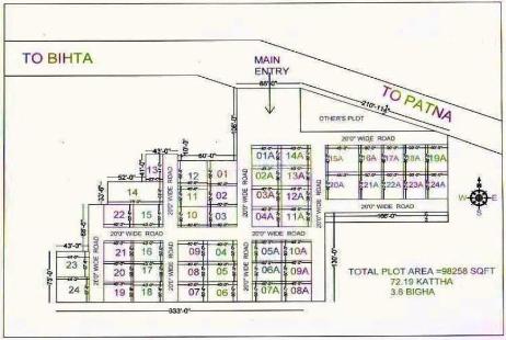 N G Town in Bihta, Patna: Price, Brochure, Floor Plan, Reviews