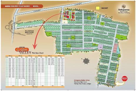 Ashapurna Golden Avlley in New Pali Road, Jodhpur: Price, Brochure ...