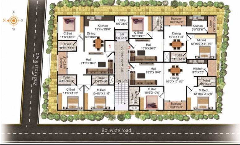 Iskcon View in HBR Layout, Bangalore: Price, Brochure, Floor Plan, Reviews