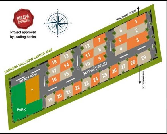 Sameera Hill View in Devanahalli, Bangalore: Price, Brochure, Floor ...