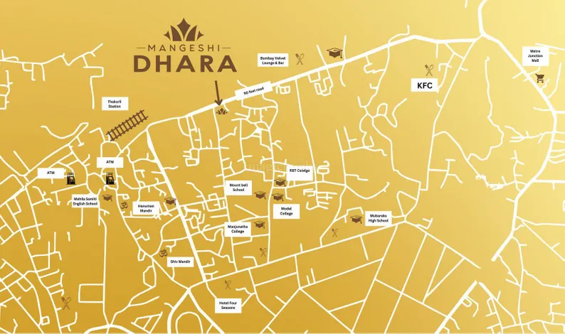 Mangeshi Dhara in Thakurli, Beyond Thane: Price, Brochure, Floor Plan ...