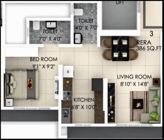 Dimple Westwood in Kandivali West, Mumbai: Price, Brochure, Floor Plan, Reviews