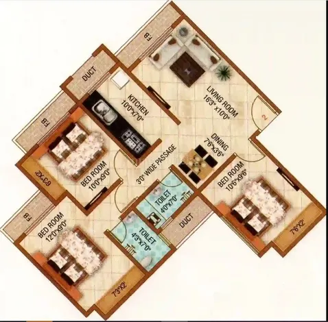 Virani Sukoon Heights in Mumbra, Thane: Price, Brochure, Floor Plan ...