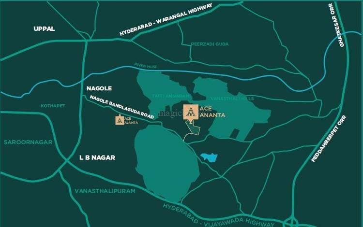 Ace Ananta in Tatti Khana, Hyderabad: Price, Brochure, Floor Plan, Reviews