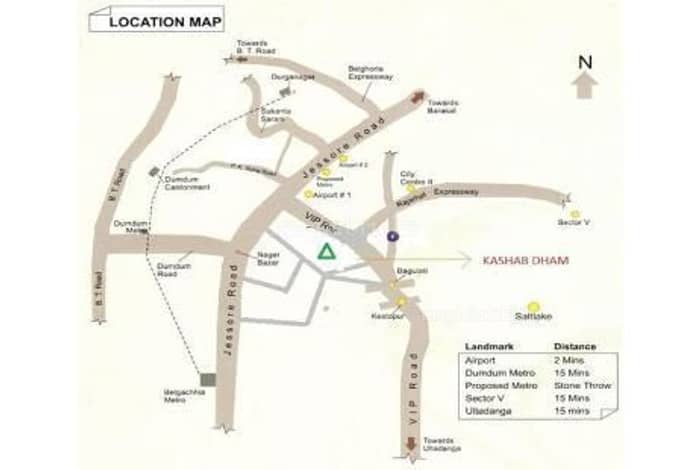 B.K.Enterprise Keshab Dham in Baguiati, Kolkata: Price, Brochure, Floor ...
