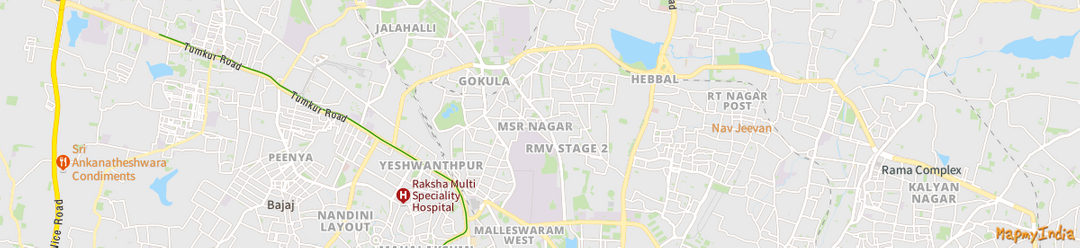 AGS Layout Mathikere, Bangalore: Map, Property Rates, Projects, Photos ...