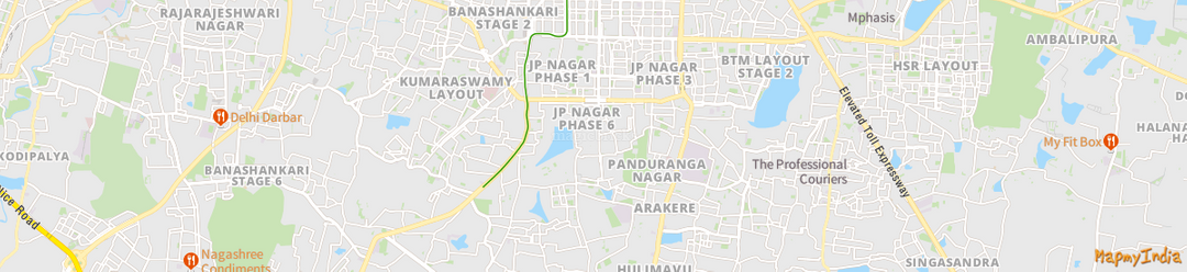 Annaiah Reddy Layout JP Nagar, Bangalore: Map, Property Rates, Projects ...