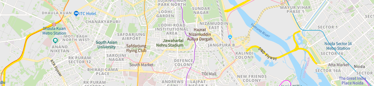 Jawaharlal Nehru Stadium, New Delhi: Map, Property Rates, Projects ...