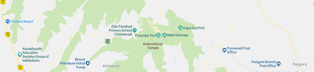 Purandar Fort, Gherapurandhar: Map, Property Rates, Projects, Photos ...