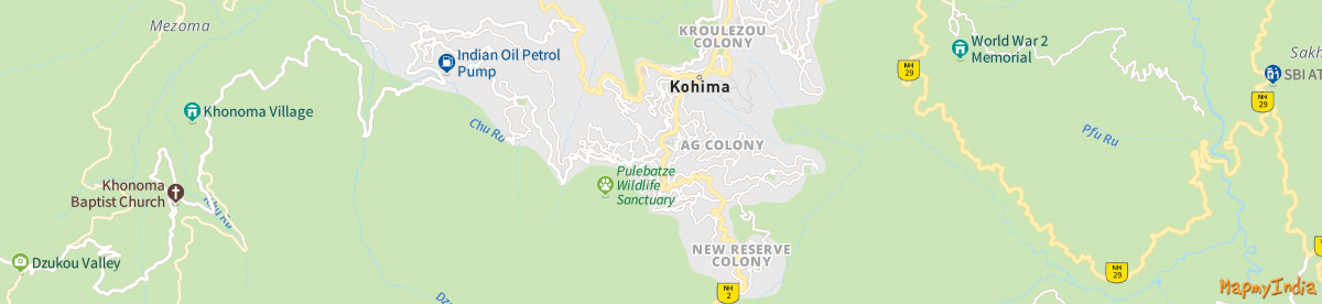 P R Hill, Kohima: Map, Property Rates, Projects, Photos, Reviews, Info