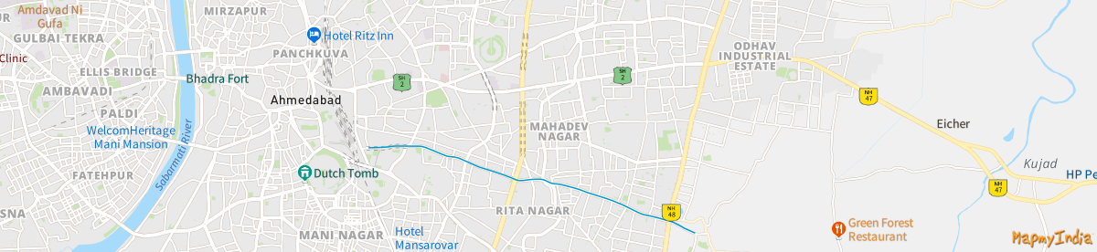 Bal Krishna Nagar Odhav, Ahmedabad: Map, Property Rates, Projects ...