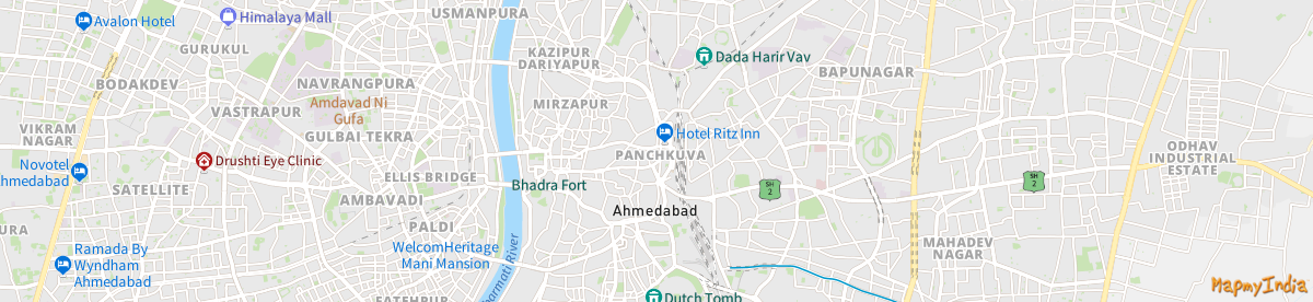 Sindhi Market Revdi Bazar, Ahmedabad: Map, Property Rates, Projects ...