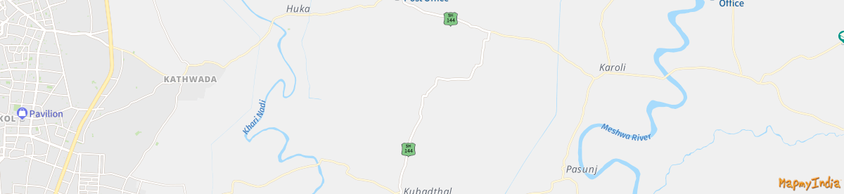 Kubadthal Vahelal Dahegam Road, Ahmedabad: Map, Property Rates ...