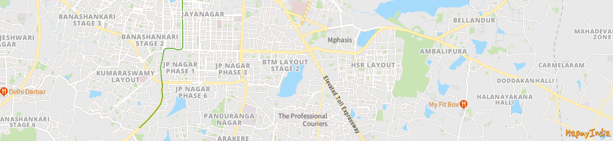 MBR Layout, Bangalore: Map, Property Rates, Projects, Photos, Reviews, Info