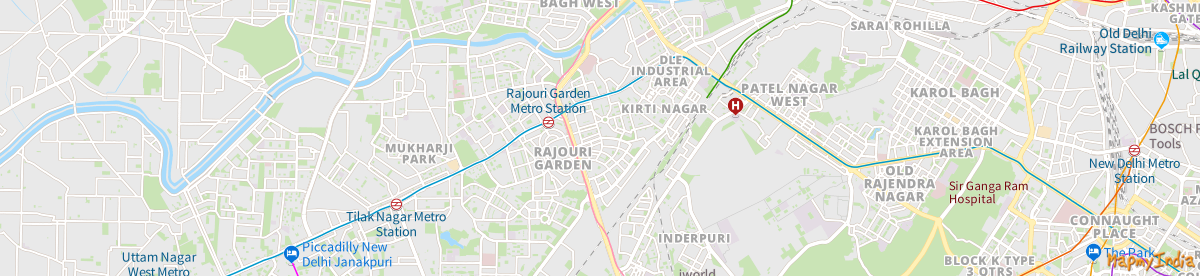 Radhey Shyam Mandir Marg, New Delhi: Map, Property Rates, Projects ...